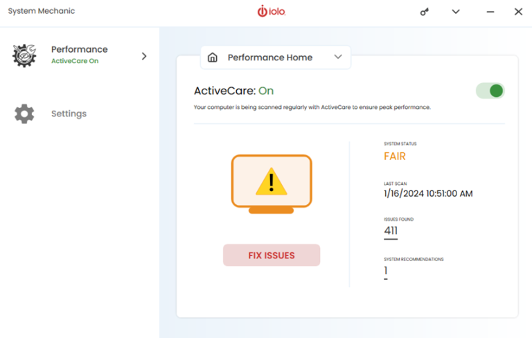 System Mechanic Product Support - Yahoo | iolo