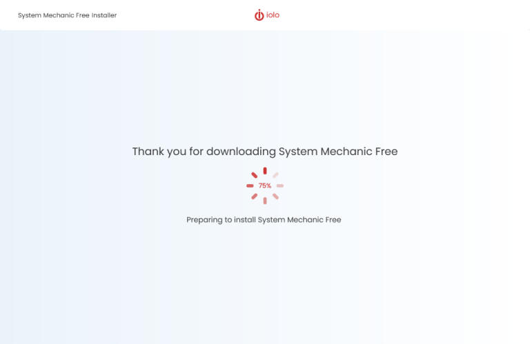 Install System Mechanic Free | iolo