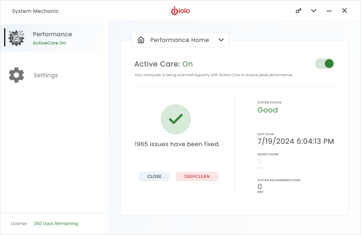 Unleash Your PC’s full performance! | iolo