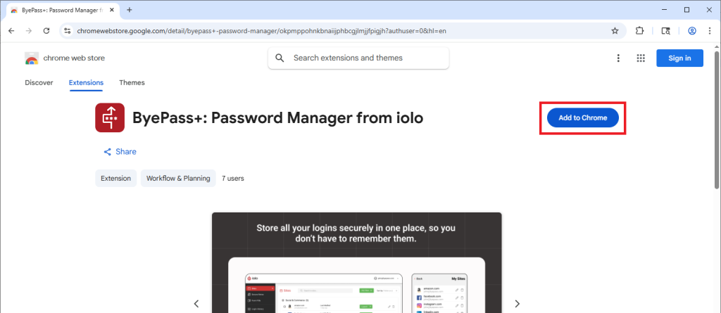 How to install ByePass+ for Chrome, Edge, Firefox | iolo